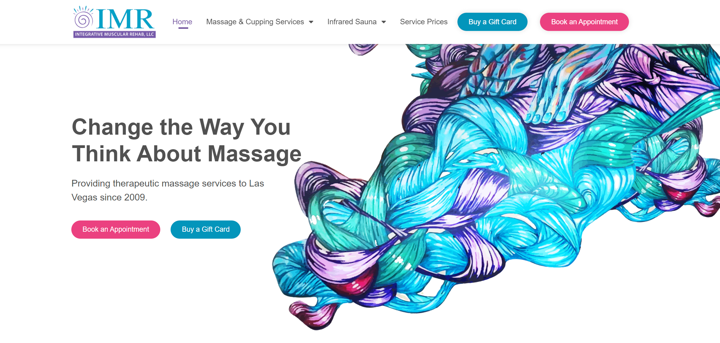 IMR Massage Las Vegas | Massage Therapy & Infrared Sauna